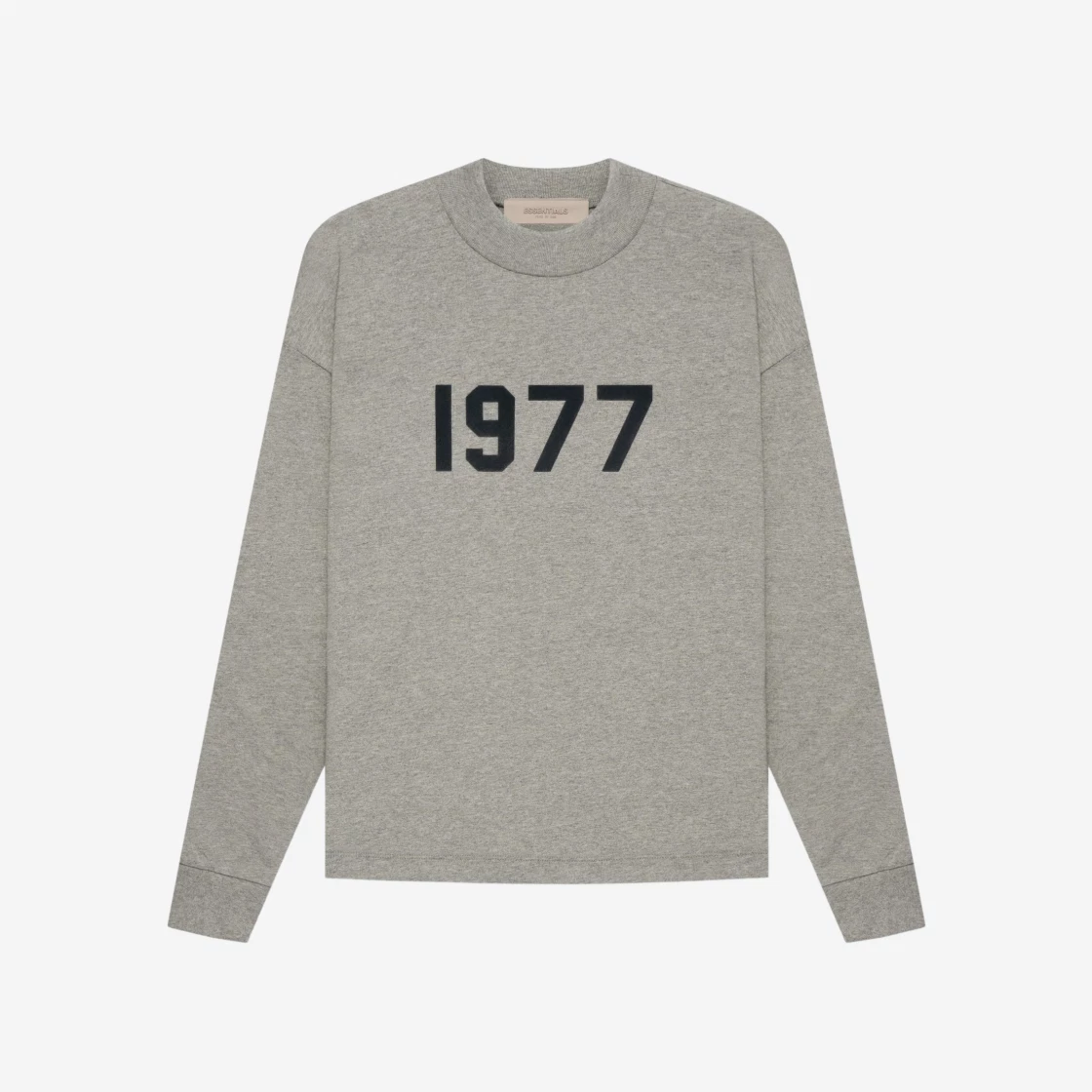 Essentials 1977 Long Sleeve T-Shirt Dark Oatmeal - 22SS