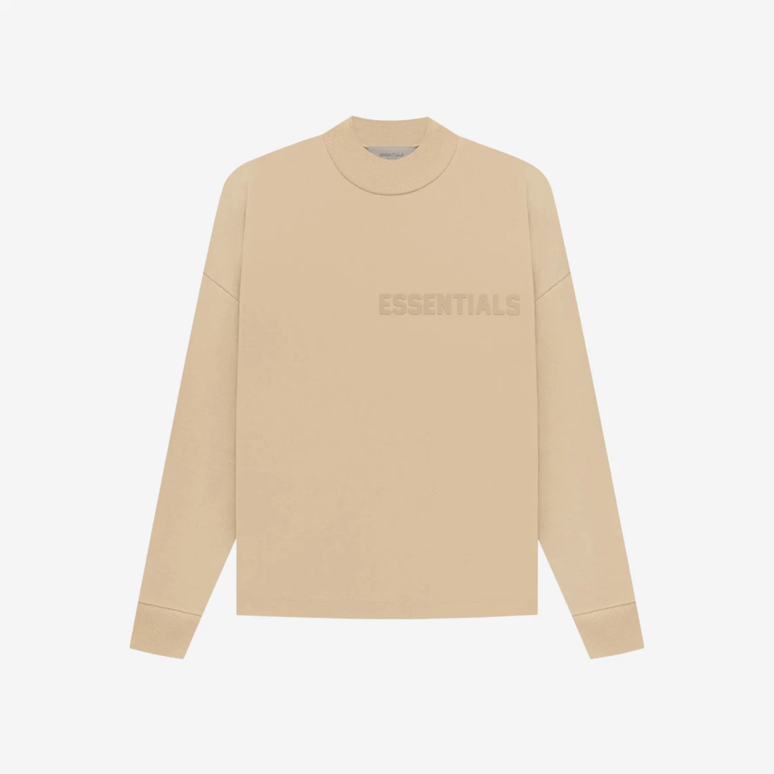 Essentials LS T-Shirt Sand - 23SS Shop Authentic at SASOM