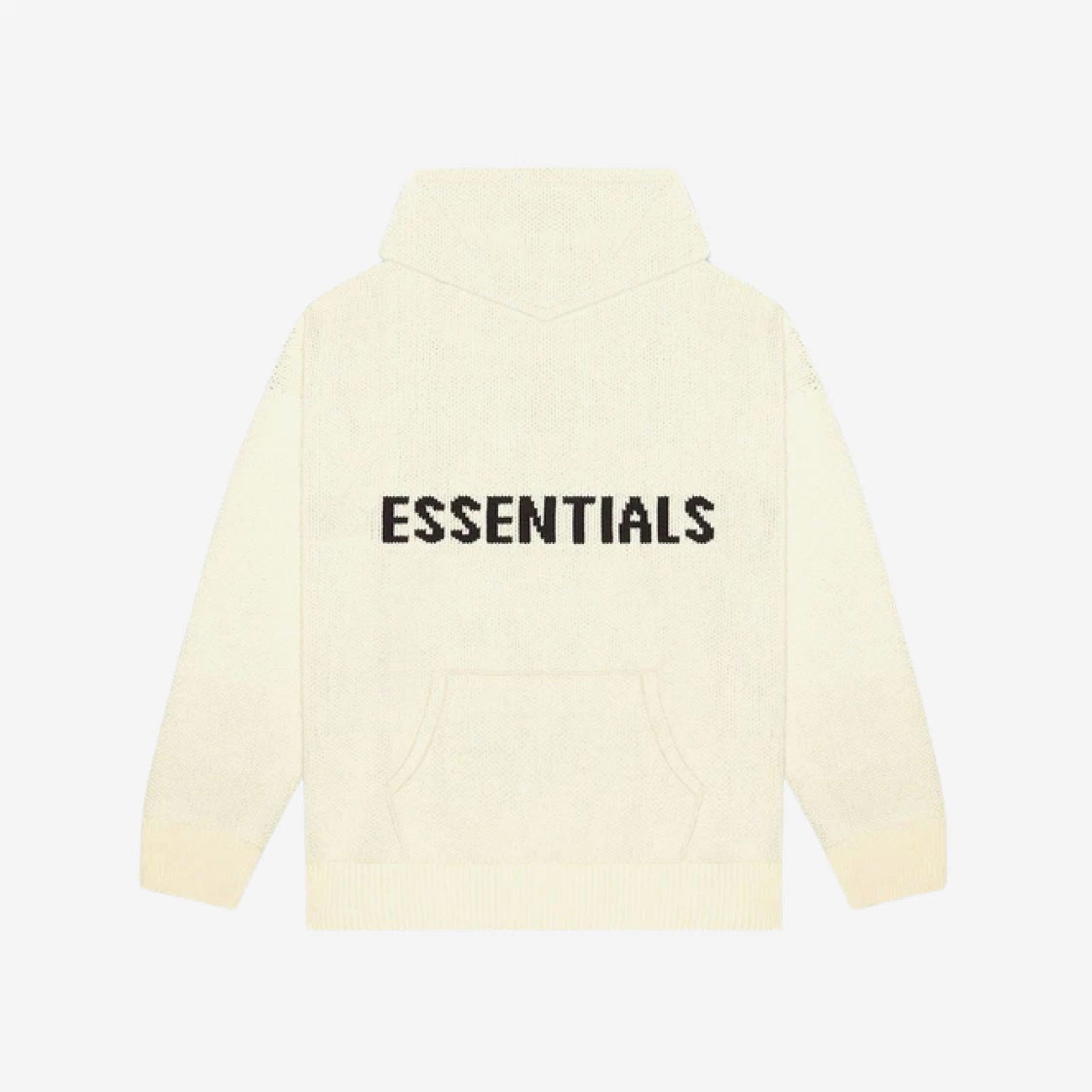 ช้อป Essentials Knit Hoodie Cream - 20FWของแท้ที่ SASOM