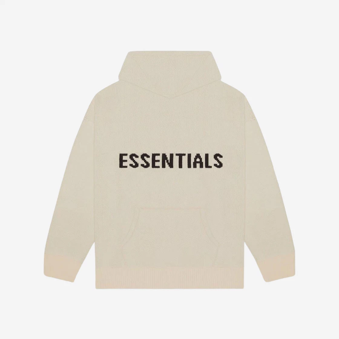 ช้อป Essentials Knit Hoodie Olive - 20FWของแท้ที่ SASOM