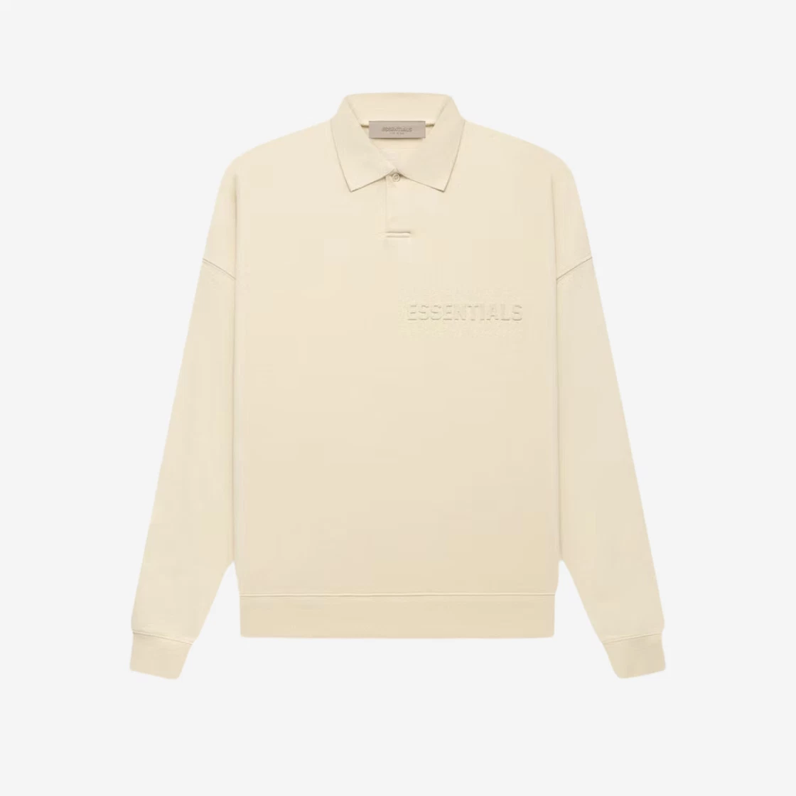 SASOM | เสื้อผ้า Essentials Long Sleeve Polo Egg Shell - 22FW เช็คราคา ...