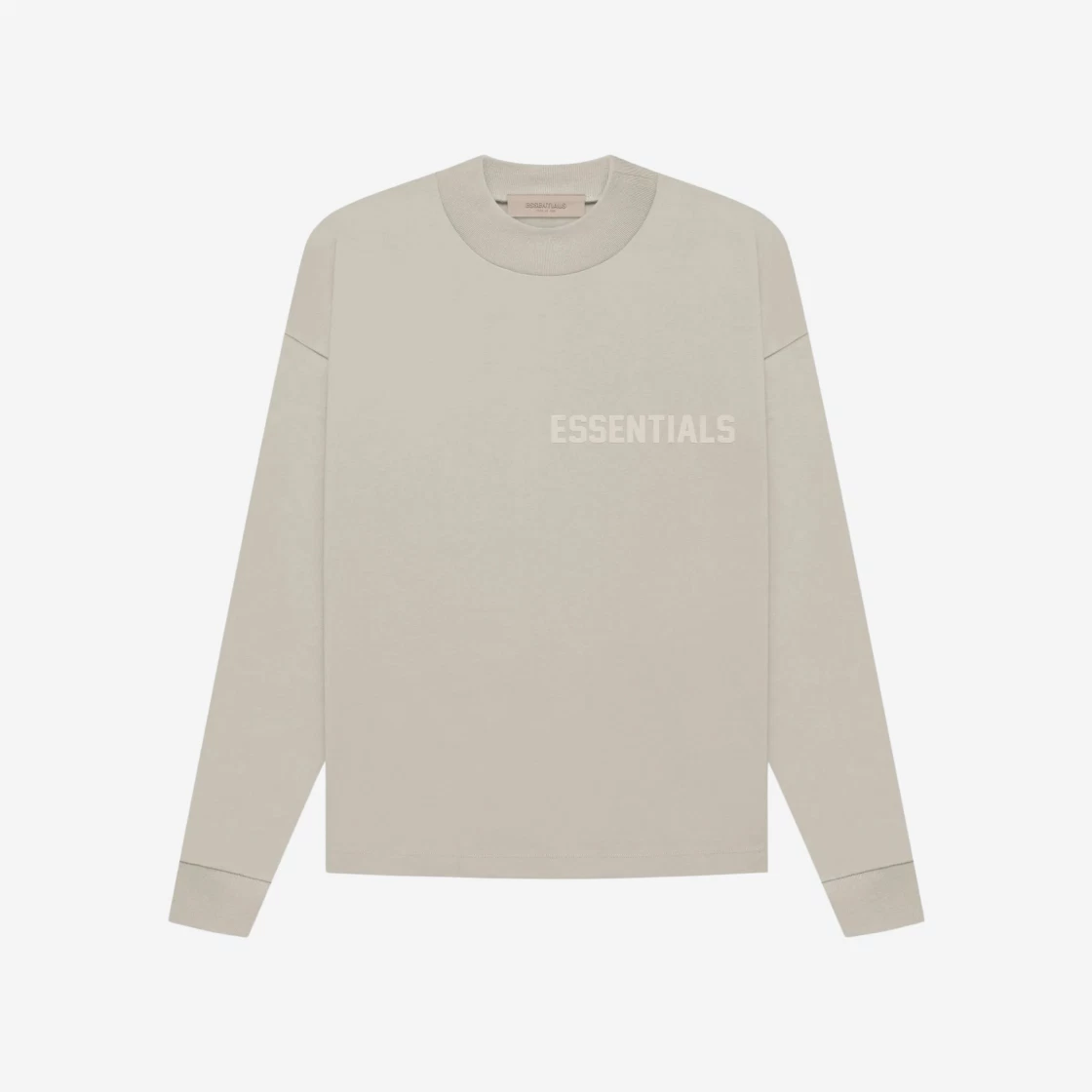 Essentials Long Sleeve T-Shirt Smoke - 22FW | ของแท้