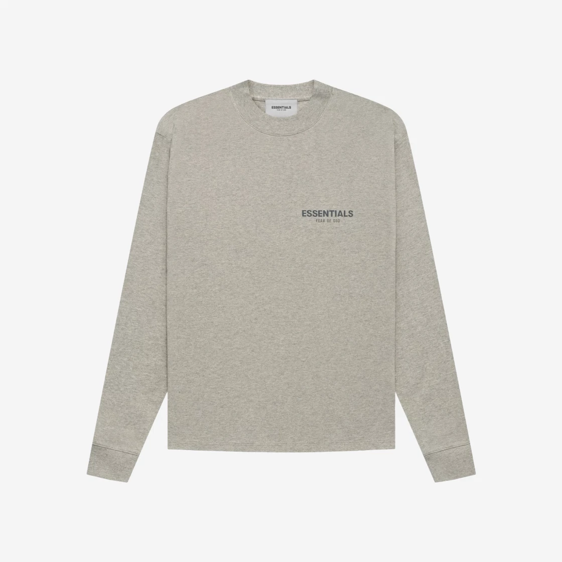 Essentials The Core Collection Long Sleeve T-Shirt Heather Oatmeal