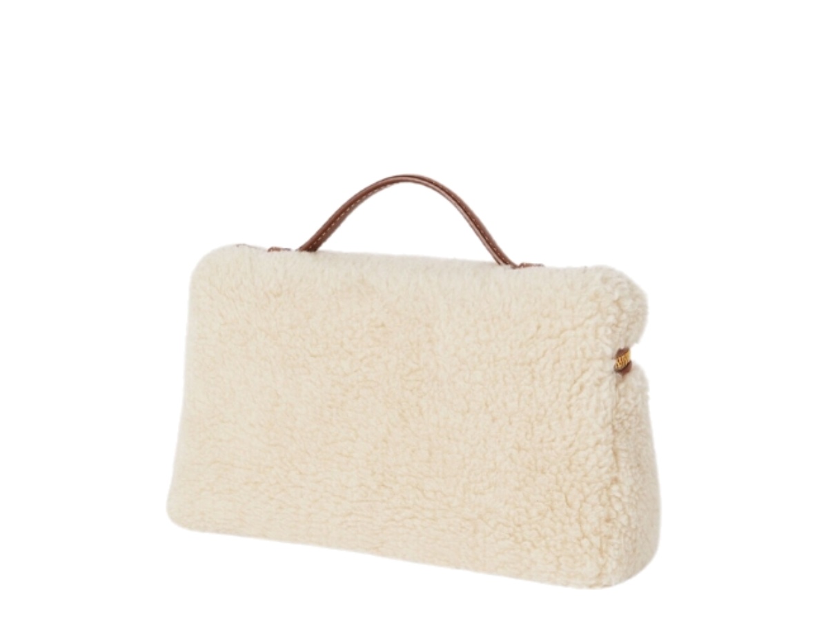 Loro Piana Extra Pocket L19 In Cashfur With Gold Hardware Ancient Paper ...