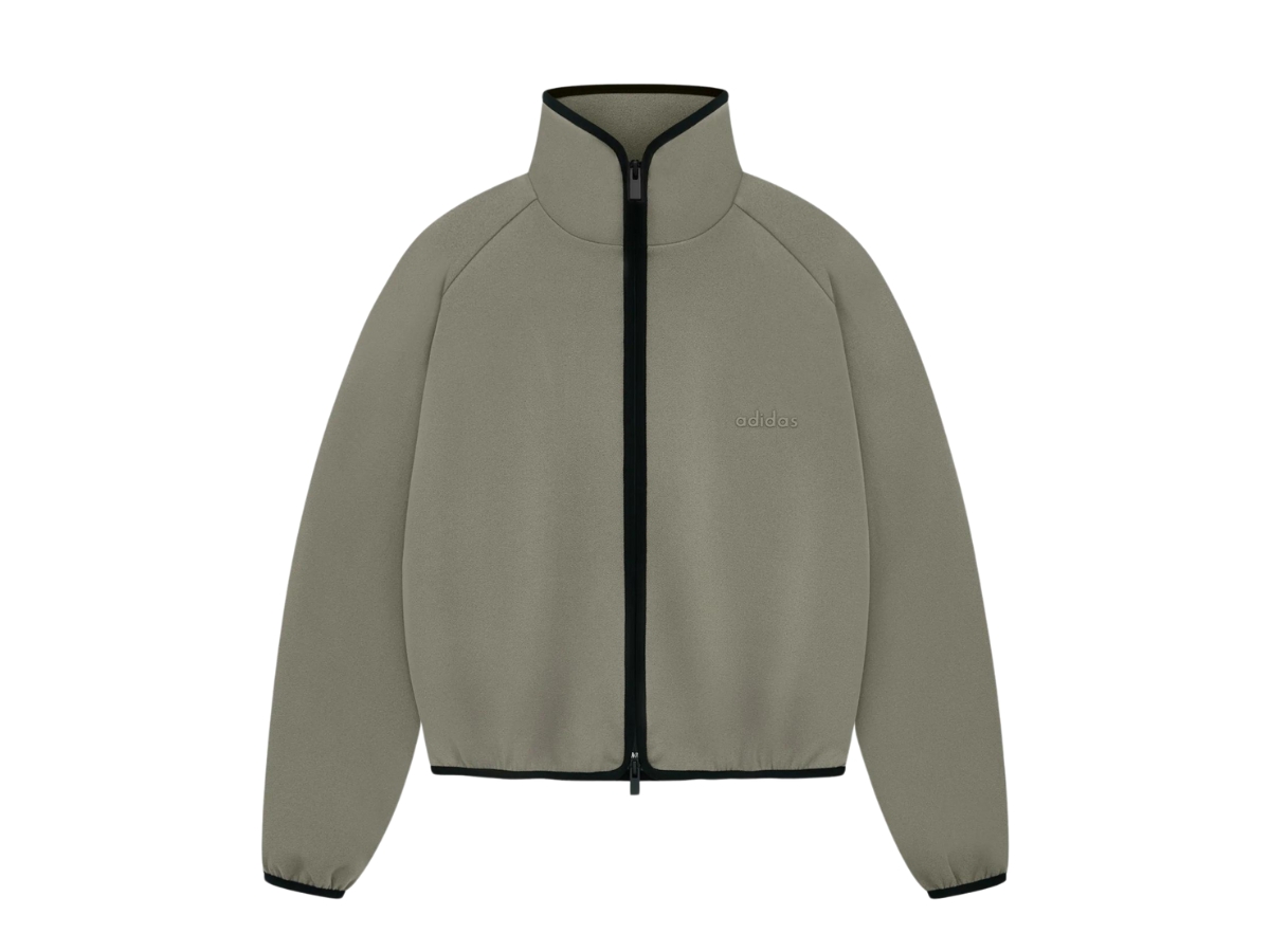 Fear Of God Athletics Womens Suede Fleece Track Jacket Clay (FW23)