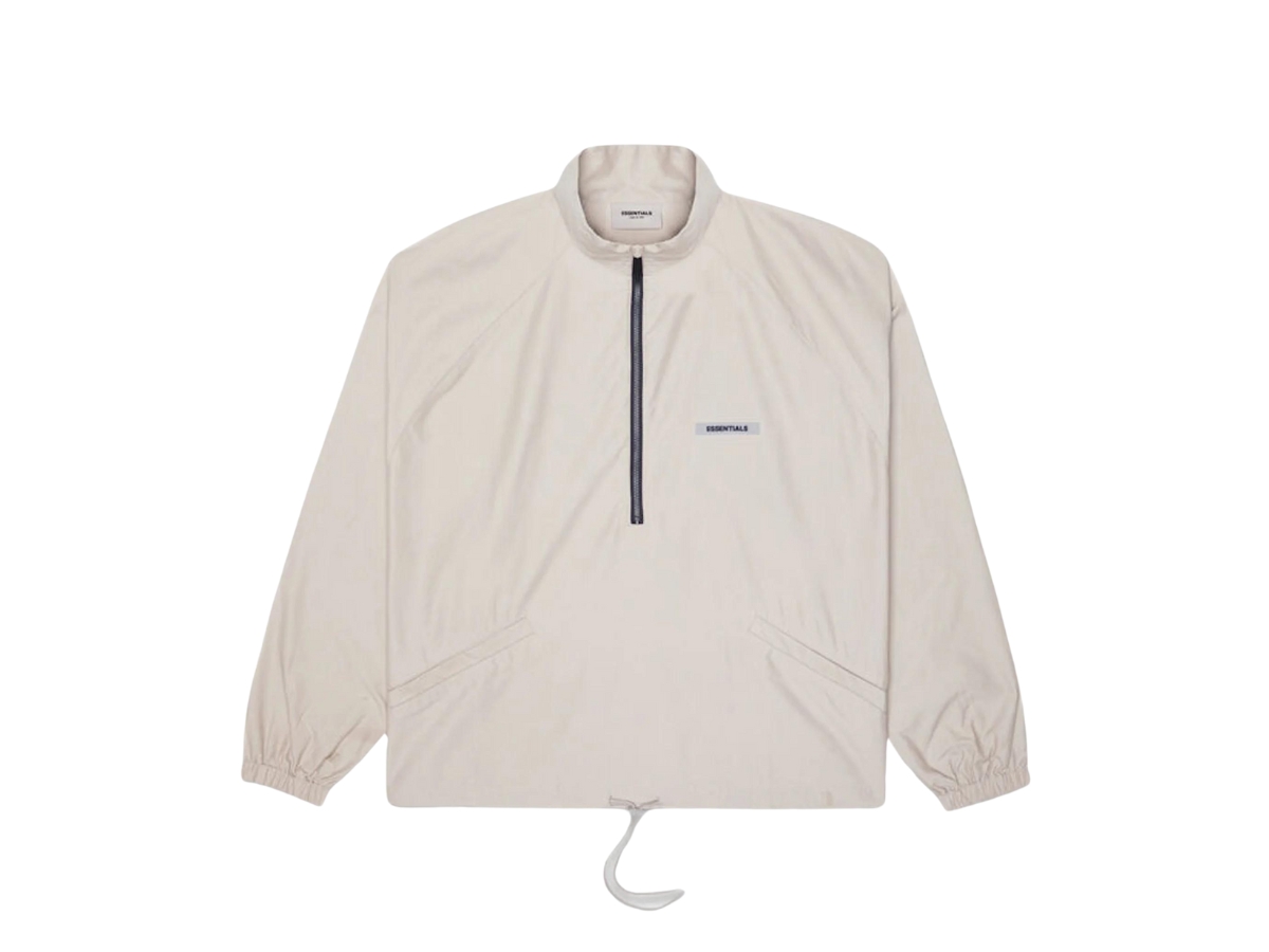 Fear of God Essentials Half Zip Track Jacket Moss (FW20)