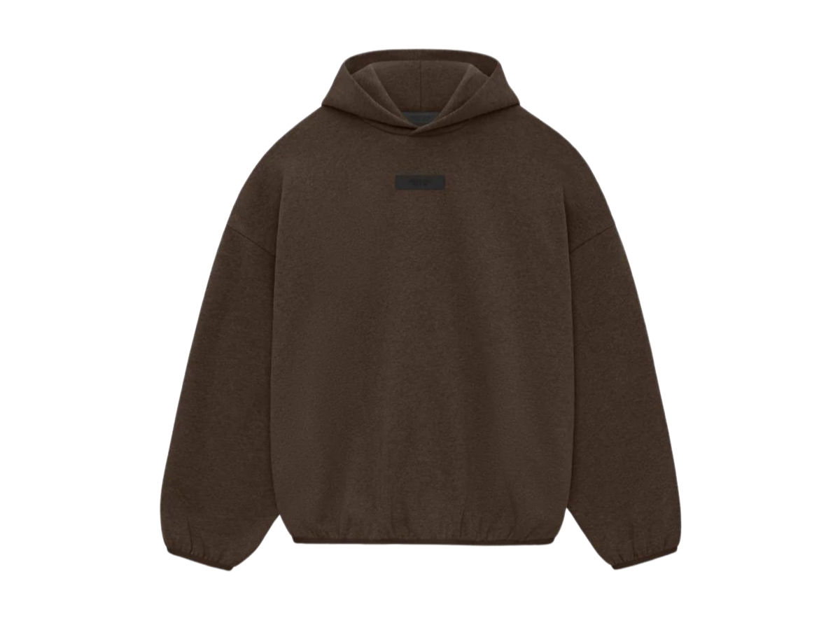 Fear of God Essentials Hoodie Heather Wood (SS24) | ของแท้