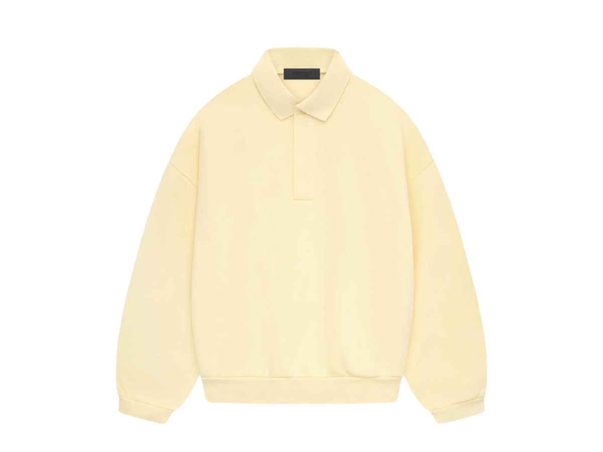 Fear Of God Essentials Longsleeve Polo Garden Yellow (SP24)