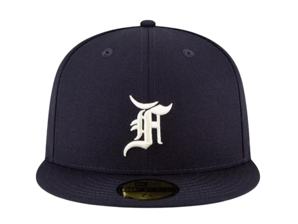 Fear of God Essentials New Era 59Fifty Fitted Hat Navy