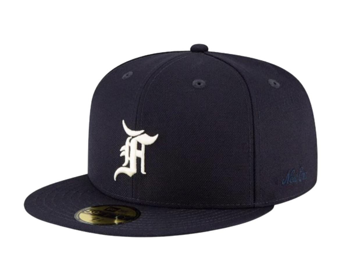 Fear of God Essentials New Era 59Fifty Fitted Hat Navy