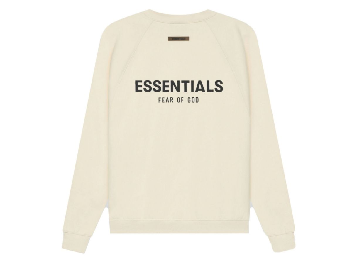 FEAR OF GOD ESSENTIALS Pull-Over Crewneck Cream/Buttercream (SS21)