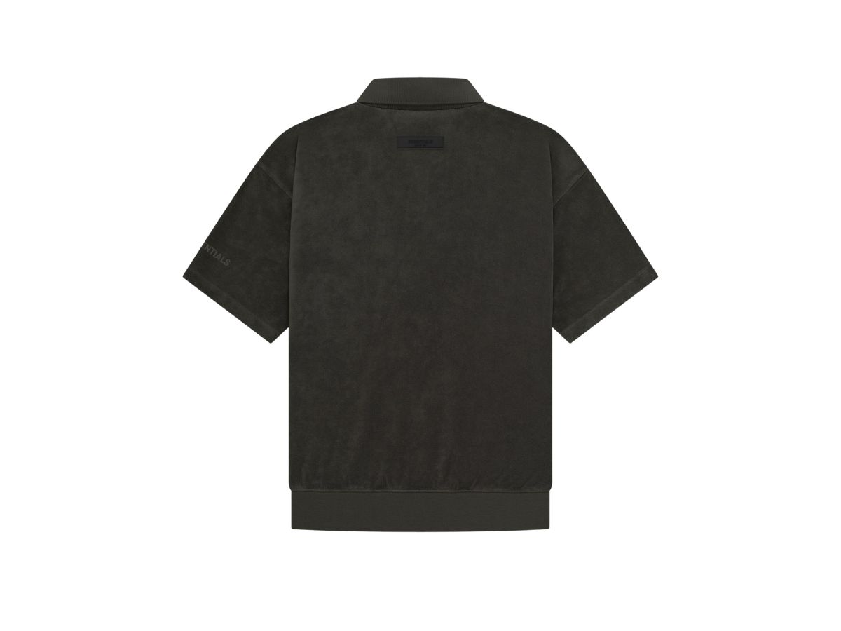 Fear of God Essentials SS Terry Polo Off-Black (SS23)