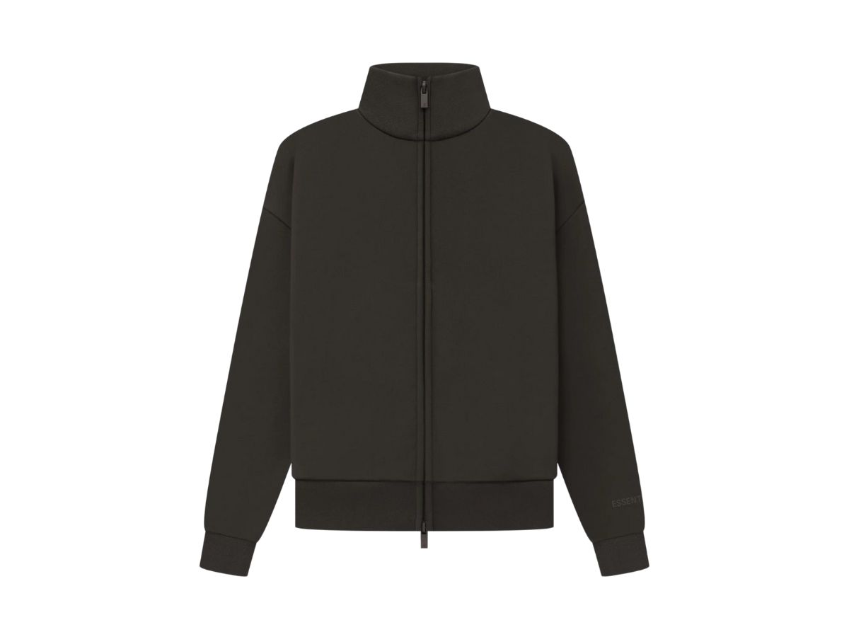 Fear of God Essentials Womens Fullzip Jacket Off-Black (SS23)