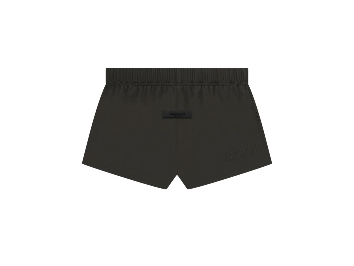 Fear of God Essentials Womens Running Nylon Short Off-Black (SS23)