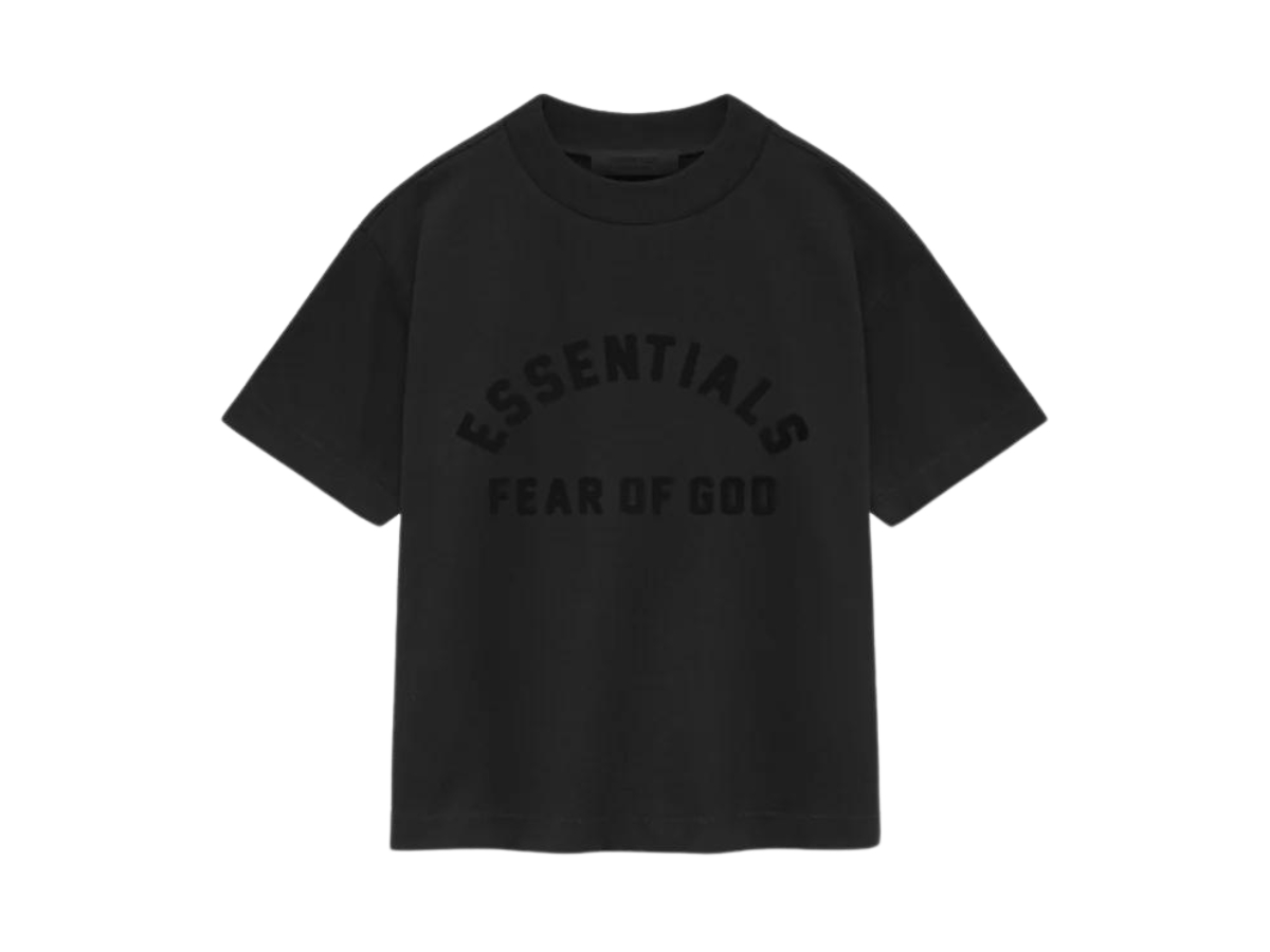 Fear of God Kids Essentials SS Tee Black (SS24) | ของแท้