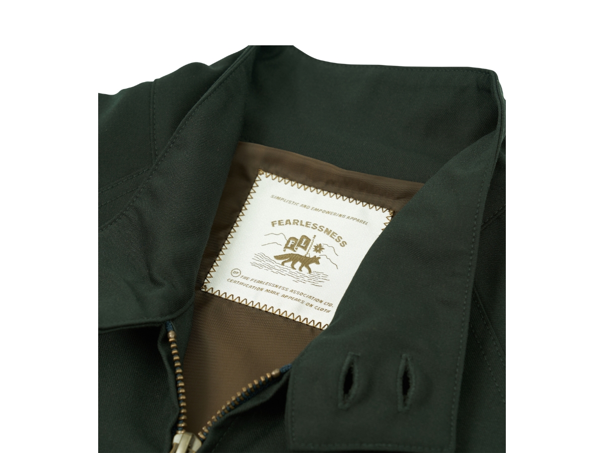 Fearlessness Golf Club Harrington Jacket Green | ของแท้