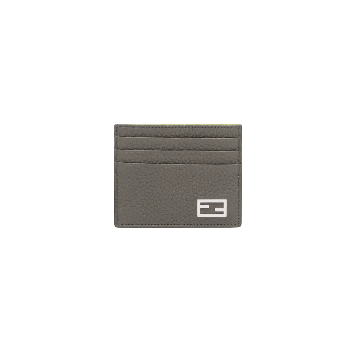 Fendi Baguette Card Holder Grey Shop Authentic at SASOM