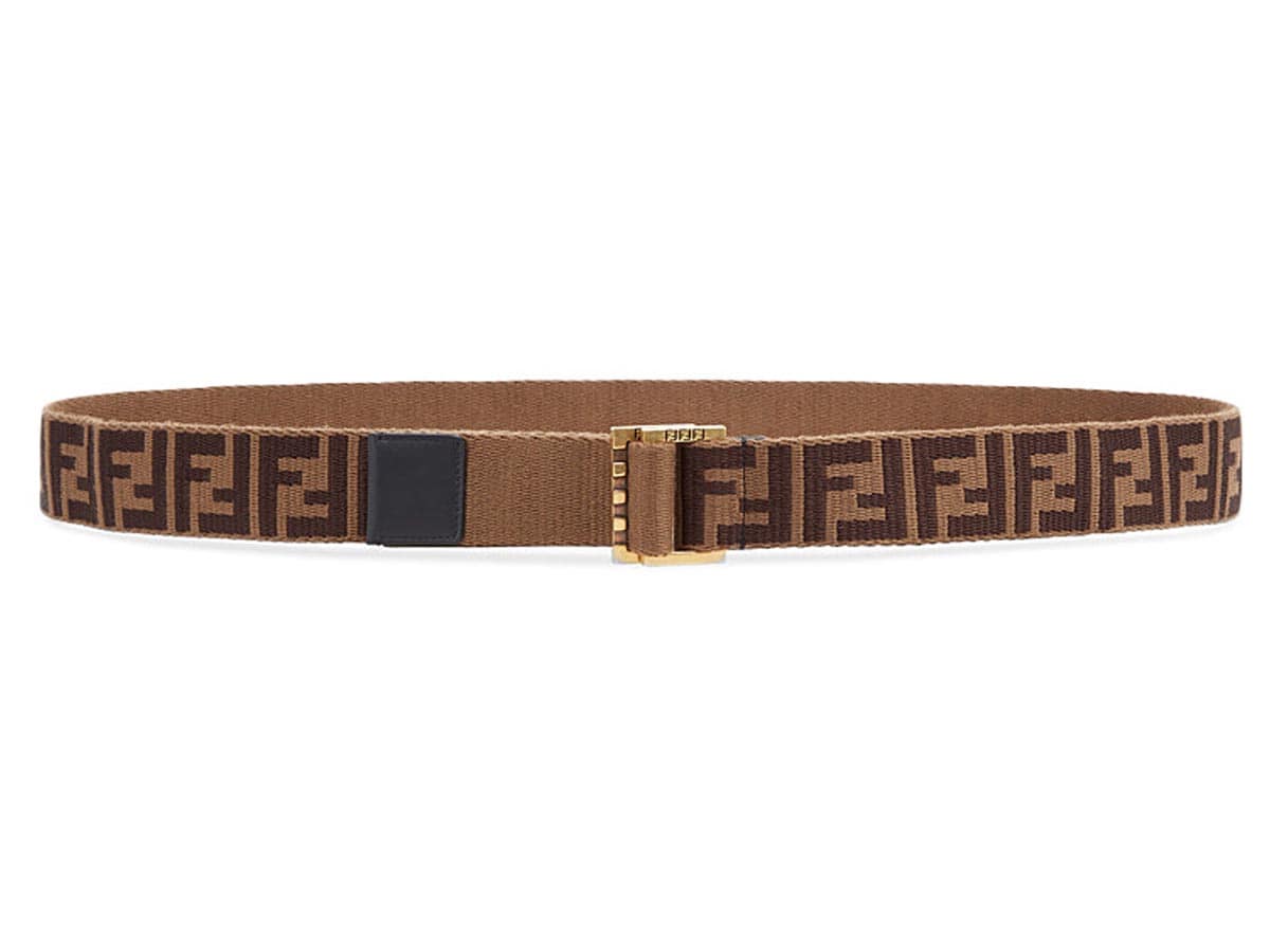 Fendi Belt Brown Shop Authentic at SASOM