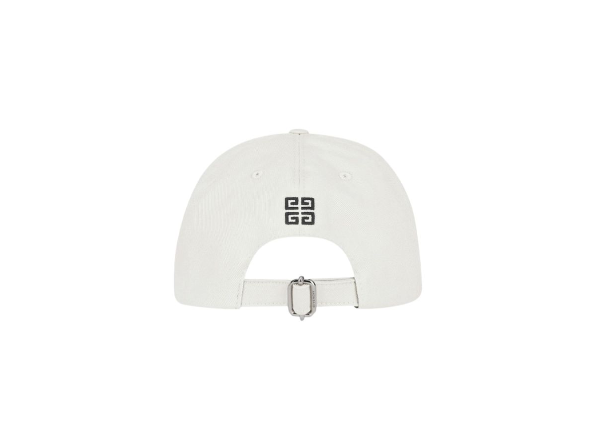 SASOM | เครื่องประดับ Givenchy Embroidered Cap In Cotton White เช็คราคา ...