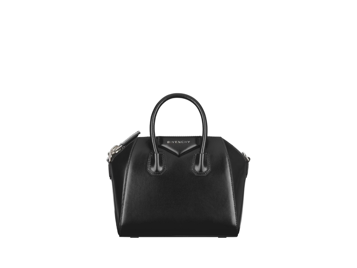 SASOM | กระเป๋า Givenchy Mini Antigona Bag In Box Leather With Silver ...