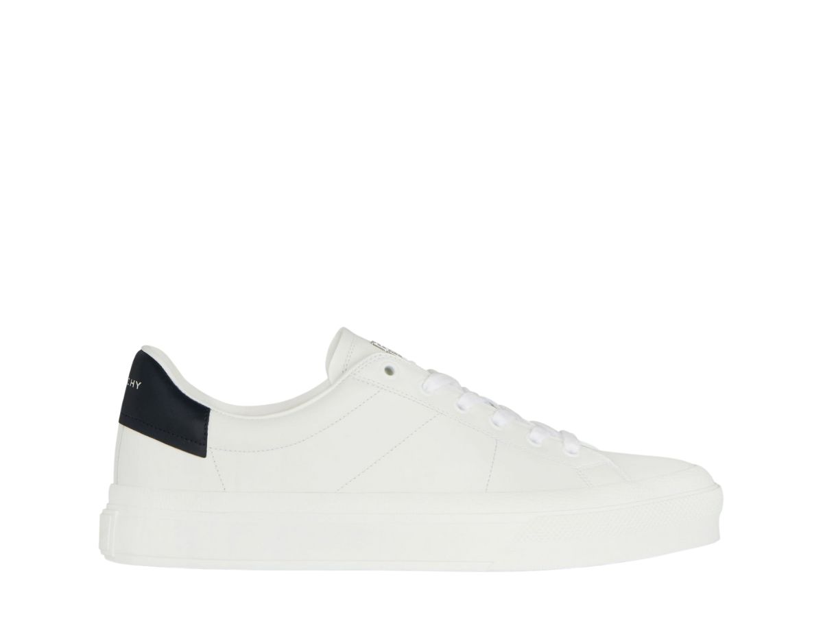 Givenchy Sneakers City Sport In Two Tone Leather White Navy