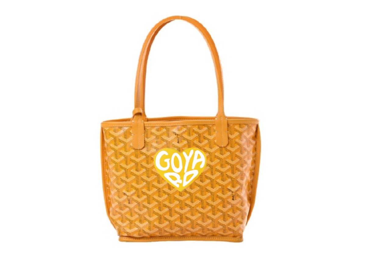 Goyard Anjou Mini Bag In Chevroches Calfskin And Goyardine Canvas ...