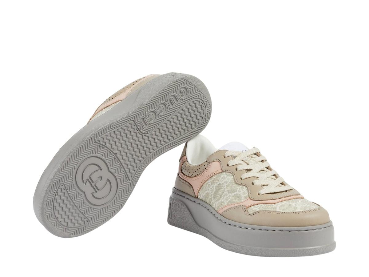 Gucci GG Sneakers White And Beige Supreme Canvas (W) | SASOM
