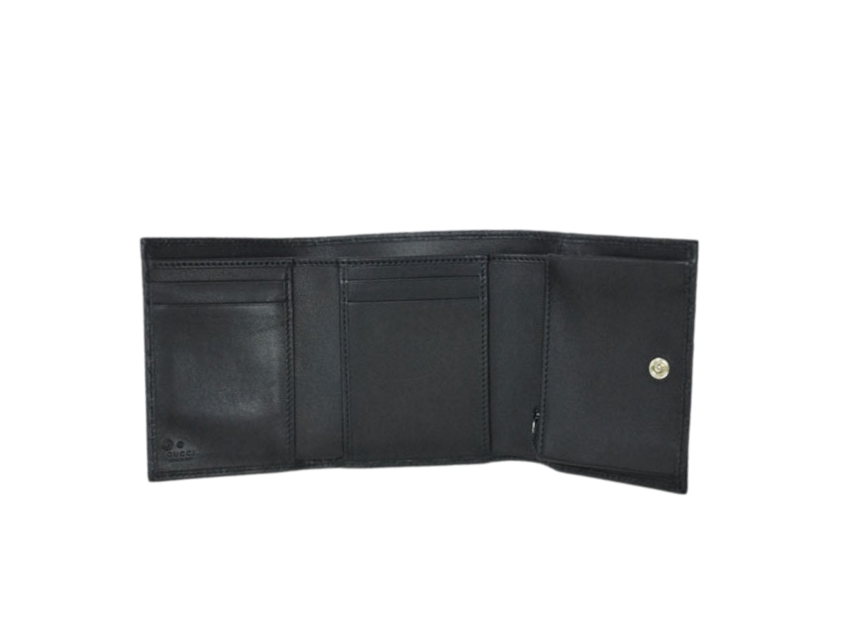 SASOM | กระเป๋า Gucci Small French Wallet In GG Guccissima Leather ...