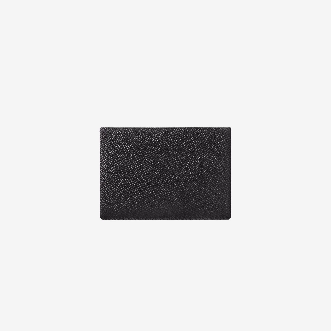 Hermes Calvi Duo Card Holder Epsom & Palladium Graphite