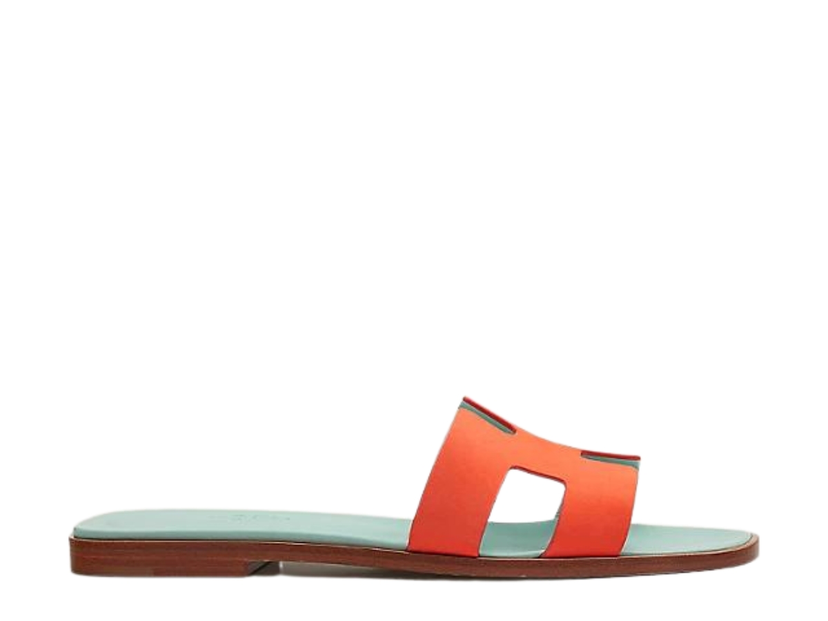 SASOM | รองเท้า Hermes Oran Sandal In Suede Goatskin With Iconic H Cut ...