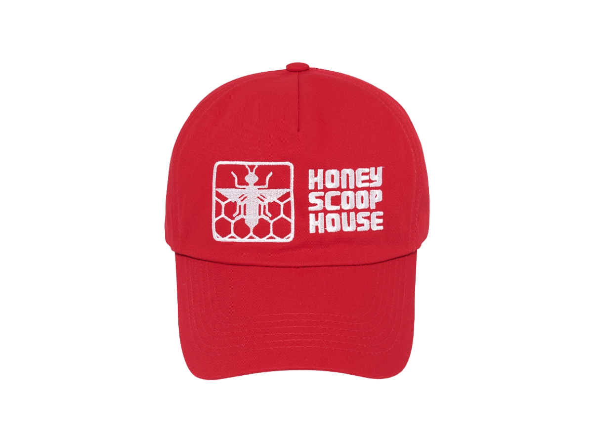 ช้อป Honey Scoop House Honey Comb Cap Redของแท้ที่ SASOM