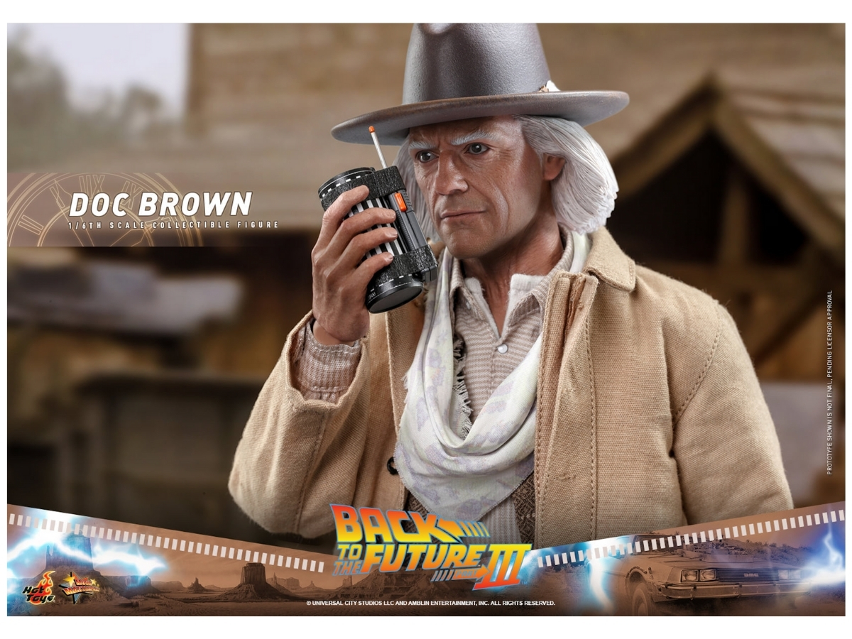 Hot Toys Back To The Future Part III Doc Brown | ของแท้