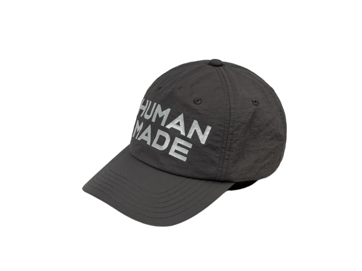 Buy Human Made 5 Panel Nylon Cap Charcoal | SASOM