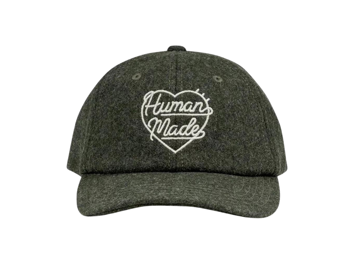 Human Made 6PANEL WOOL CAP Green Shop Authentic at SASOM