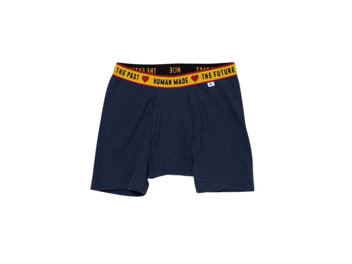 Human Made Boxer Brief Navy Shop Authentic at SASOM