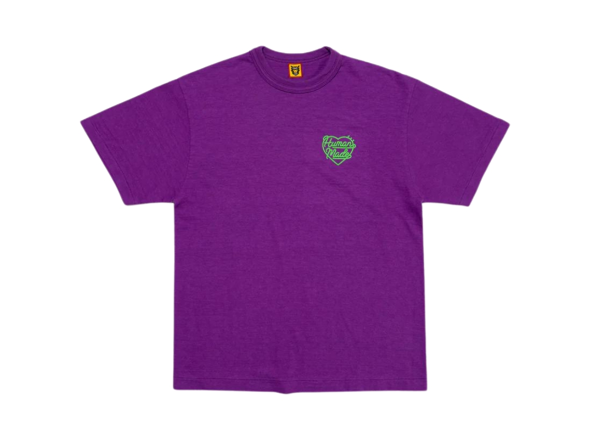 ช้อป Human Made Color T-Shirt Purple-Greenของแท้ที่ SASOM