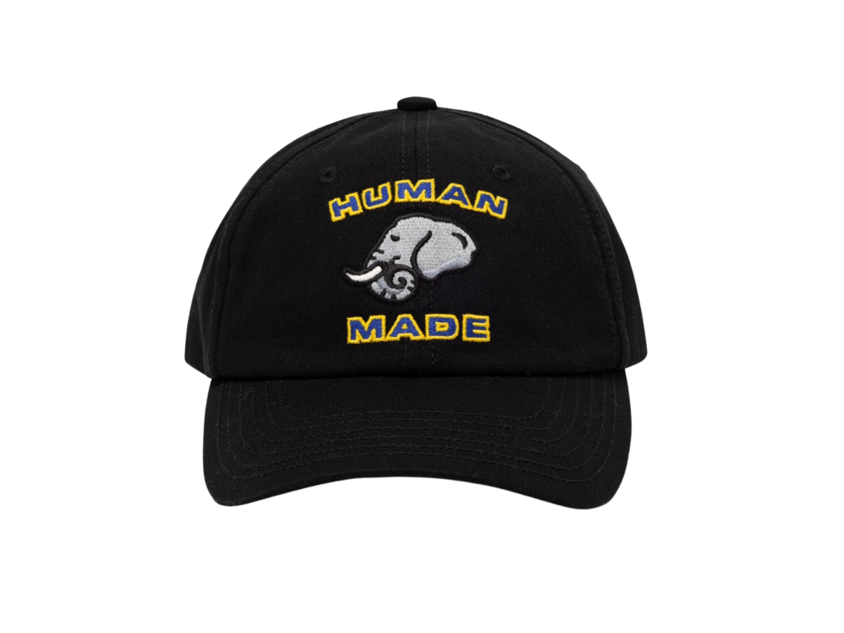 Human Made Elephant Graphic Cap Black (Exclusive to Thailand)