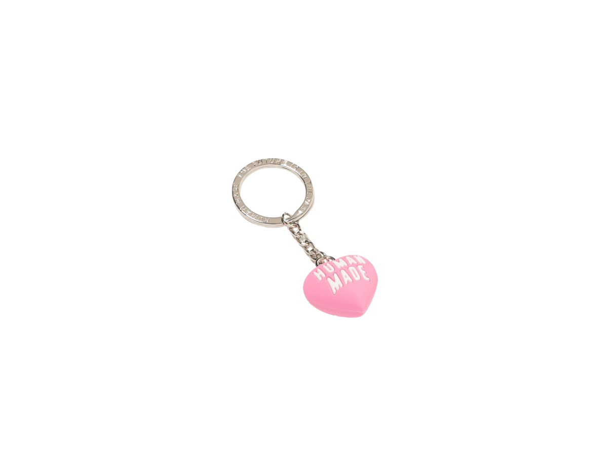 ช้อป Human Made Heart Rubber Key Chain Pinkของแท้ที่ SASOM
