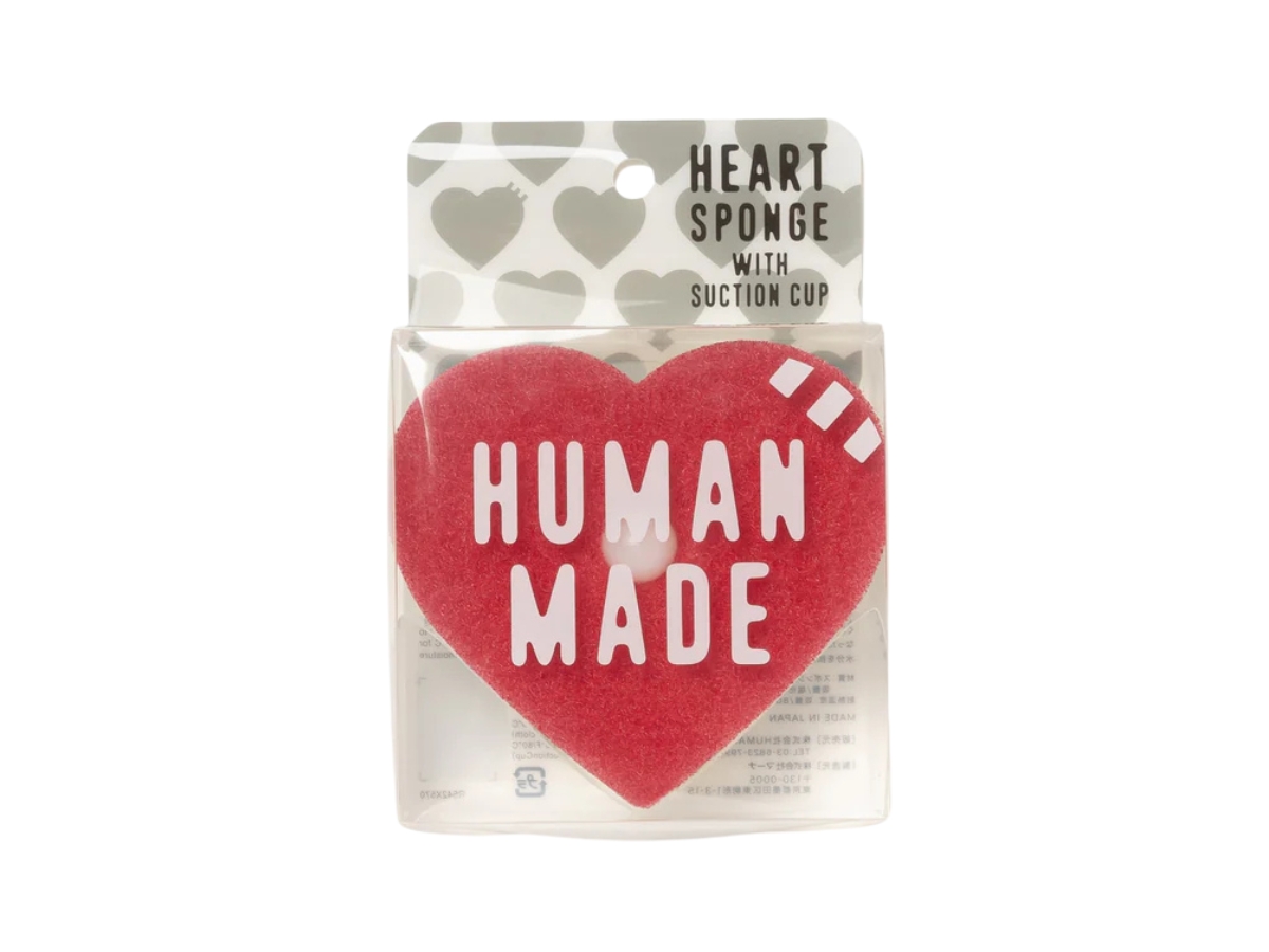 Human Made Heart Sponge Red Shop Authentic at SASOM