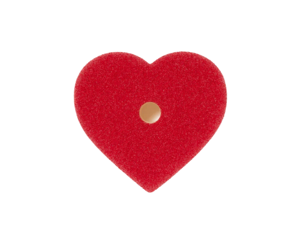 Human Made Heart Sponge Red Shop Authentic at SASOM