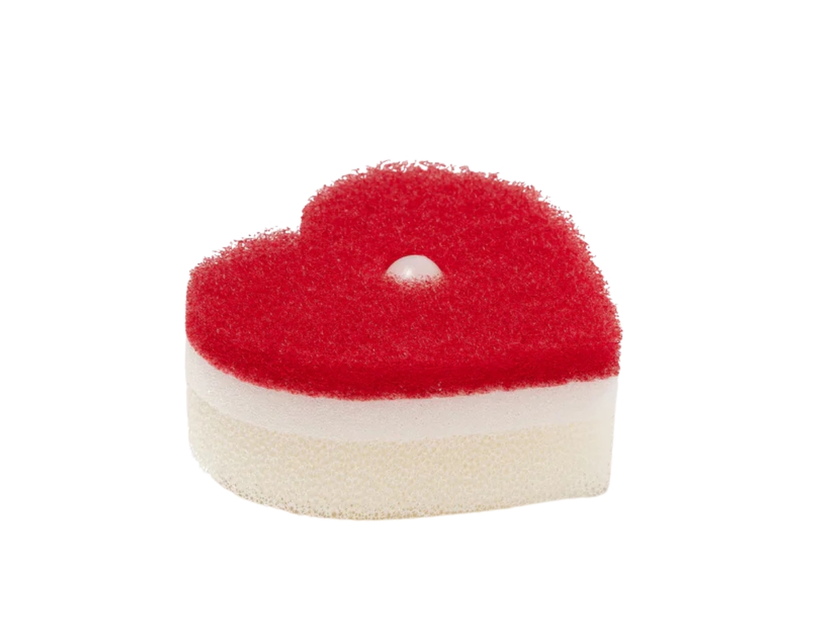 Human Made Heart Sponge Red Shop Authentic at SASOM