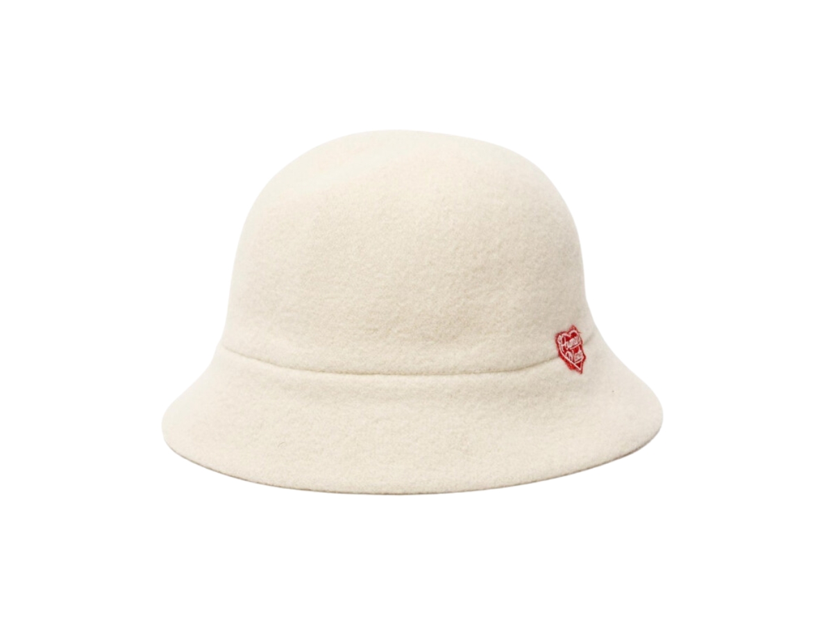 Human Made Knit Bucket Hat White Shop Authentic at SASOM
