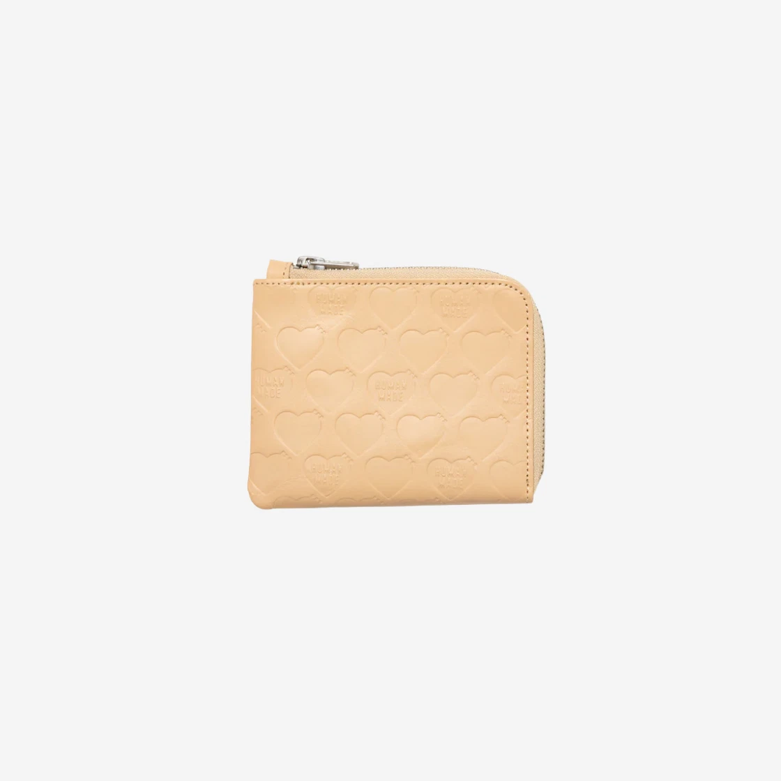 ช้อป Human Made Leather Zip Wallet Beigeของแท้ที่ SASOM