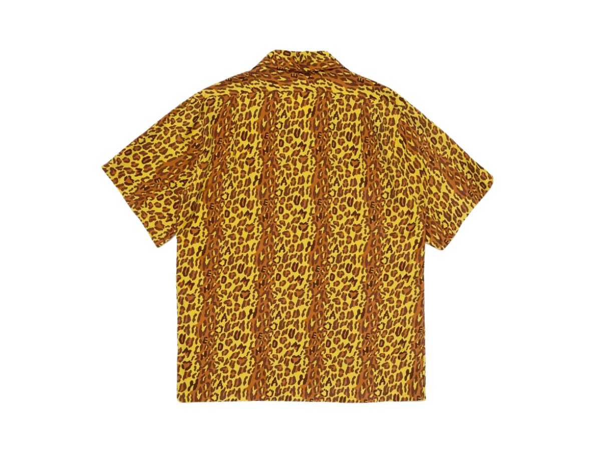 ช้อป Human Made Leopard Aloha Shirt Yellowของแท้ที่ SASOM