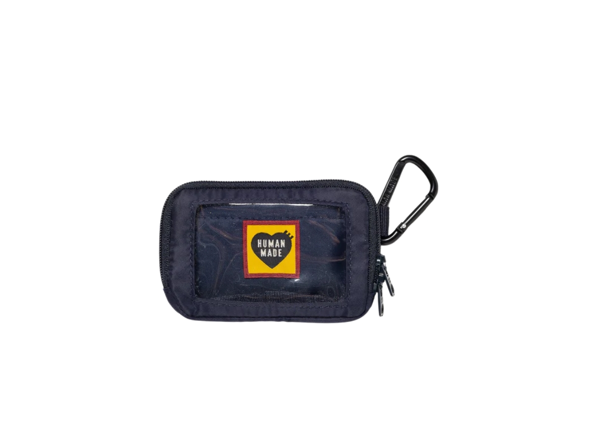 Human Made Military Card Case Navy Shop Authentic at SASOM