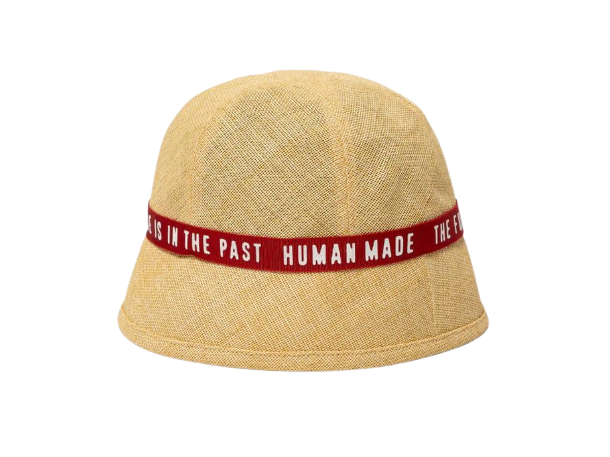 SASOM | accessories Human Made Paper Bucket Hat Beige Check the latest ...