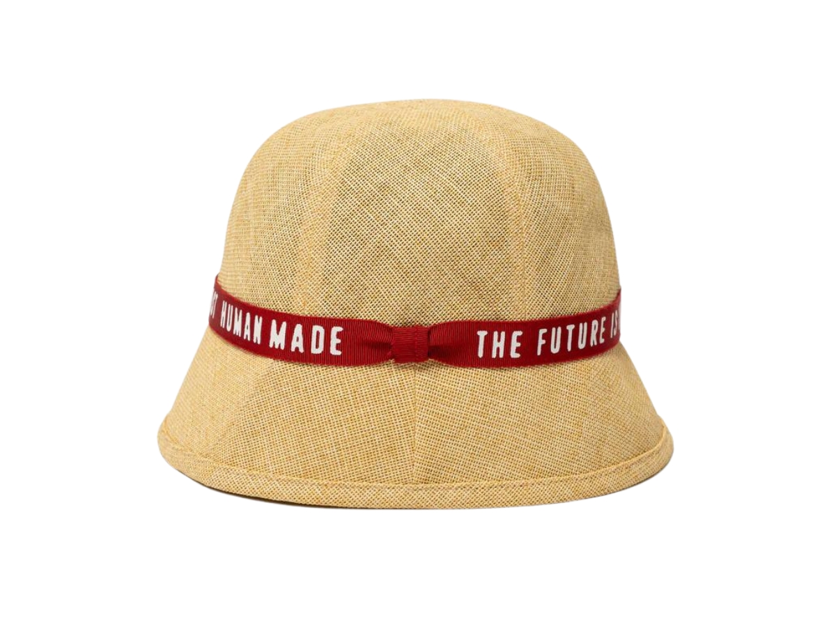 SASOM | accessories Human Made Paper Bucket Hat Beige Check the latest ...