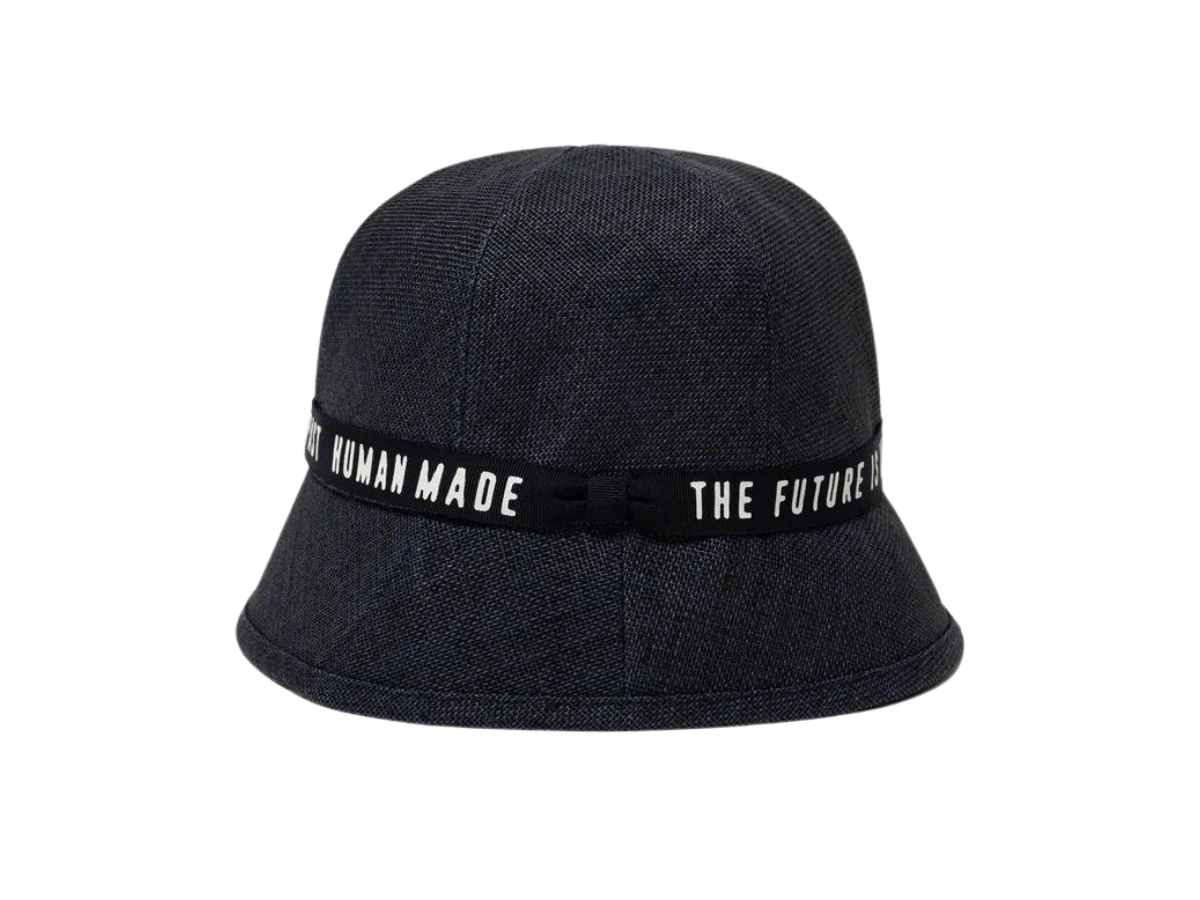 Human Made Paper Bucket Hat Navy Shop Authentic at SASOM