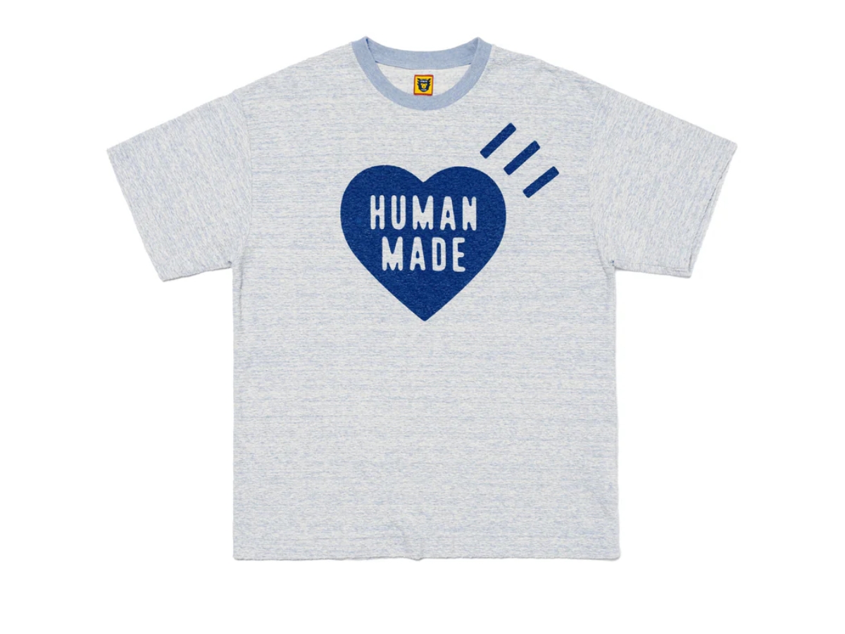 ช้อป Human Made Pile T-shirt Blueของแท้ที่ SASOM