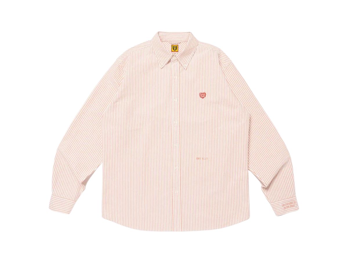 ช้อป Human Made Striped Oxford BD Shirt Redของแท้ที่ SASOM